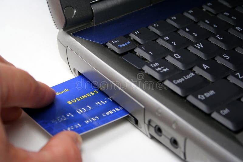 ATM or computer? stock photo. Image of bank, card, banking - 644928