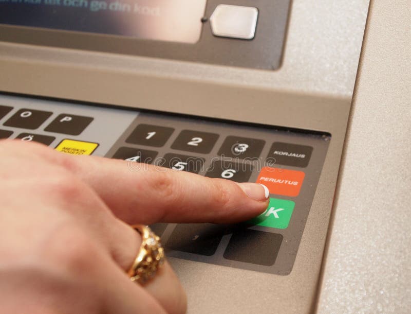 ATM dials stock image. Image of closeup, checking, secure - 11915019