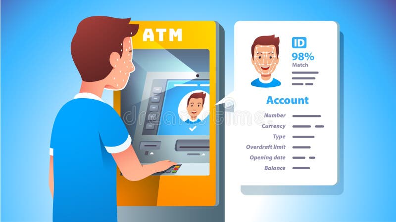 Man Using Atm Stock Illustrations – 420 Man Using Atm Stock ...