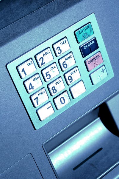 ATM Keypad stock image. Image of banking, access, money - 4670099