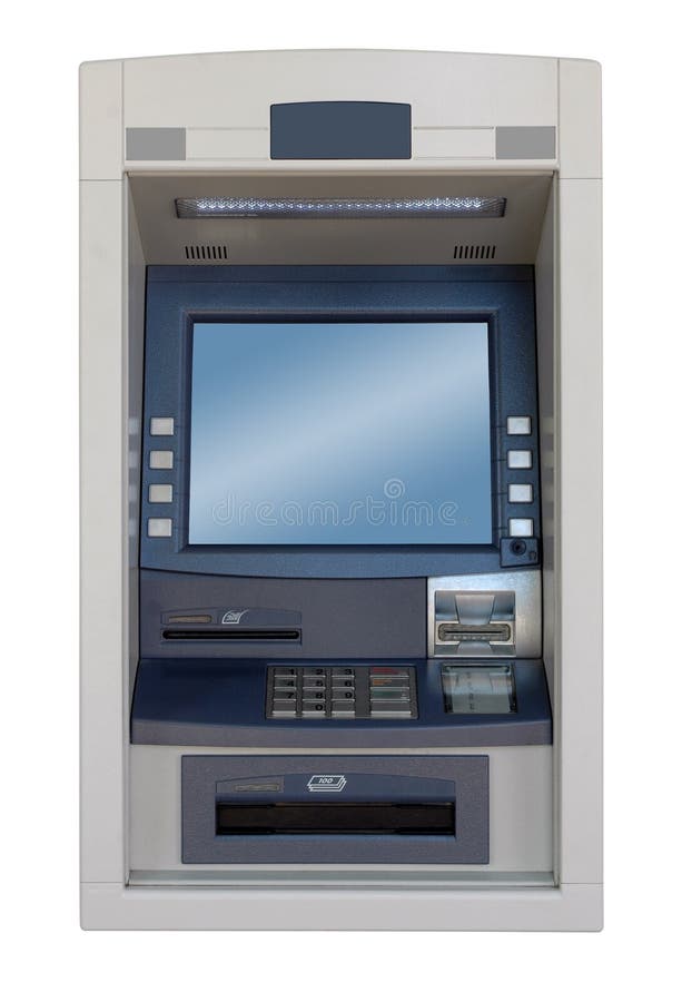 ATM machine stock photo. Image of dollar, shopping, machine - 12011576