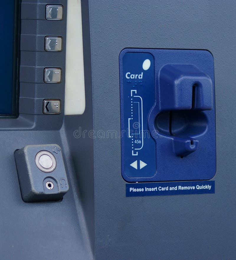 ATM machine stock photo. Image of financial, banking, business - 1301948