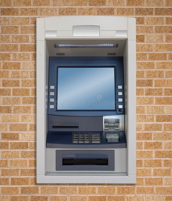 Atm machine stock image. Image of technology, money, automatic - 22804493
