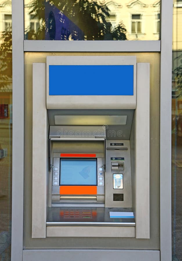 ATM - Automated Teller Machine Stock Photo - Image of bank, machinery ...