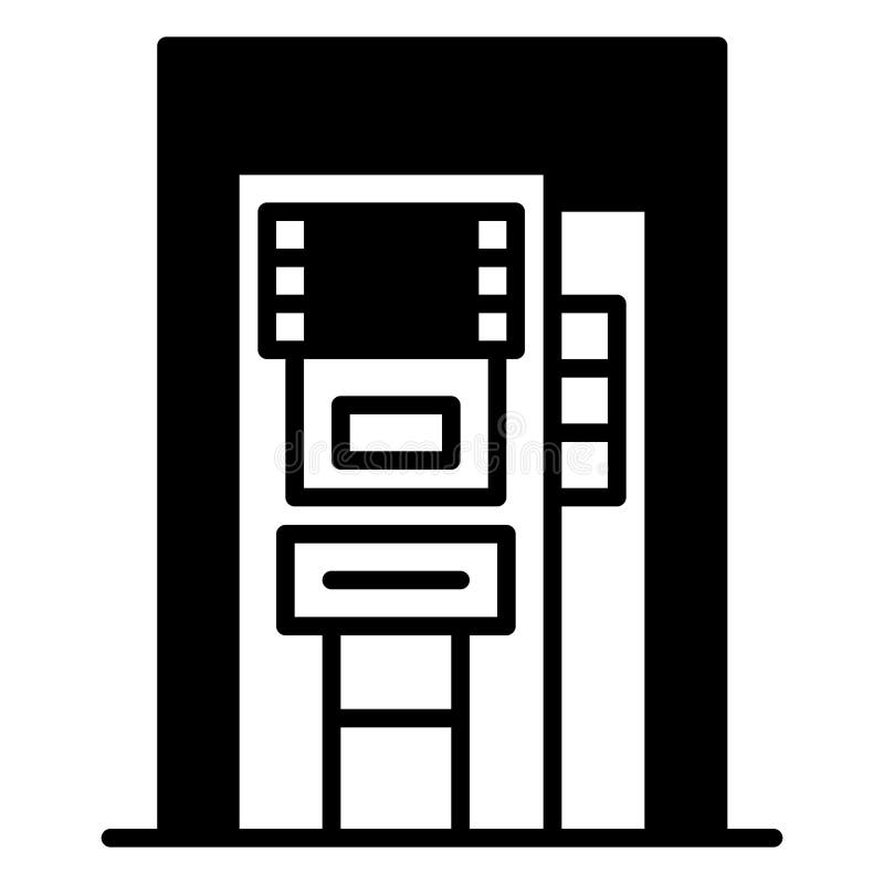 Automatic Teller Machine stock vector. Illustration of brand - 359136409