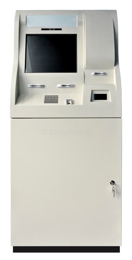 Atm isolated stock image. Image of automated, finance - 13493195