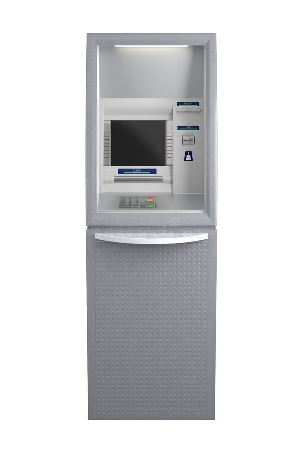 Atm Machine Front View Stock Illustrations – 71 Atm Machine Front View ...
