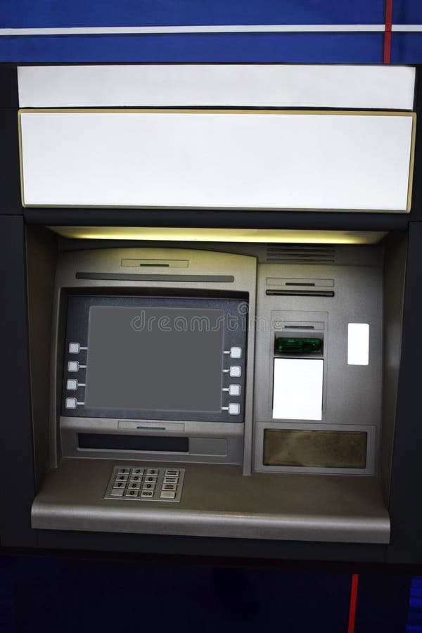 ATM Keypad. Keyboard of Automated Teller Machine Stock Photo - Image of ...