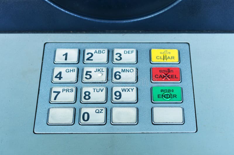 ATM machine stock photo. Image of teller, computer, business - 134004636