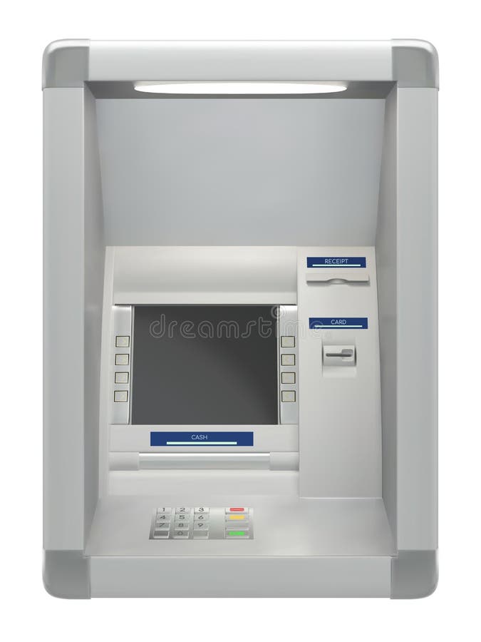 Atm Machine Front View Stock Illustrations – 71 Atm Machine Front View ...