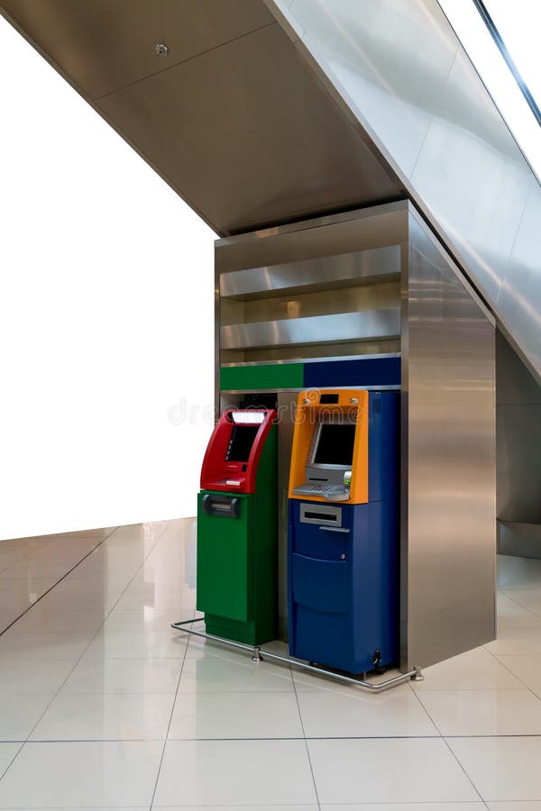 The Station Automatic Machines Stock Image - Image of credit, business ...