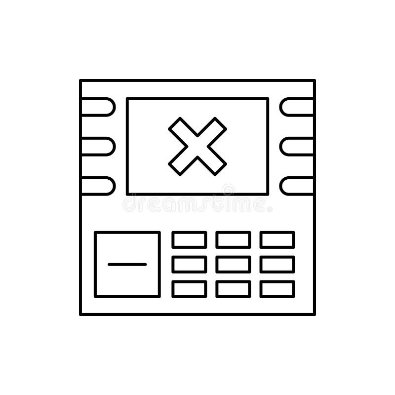 Negative Atm Stock Illustrations – 125 Negative Atm Stock Illustrations ...