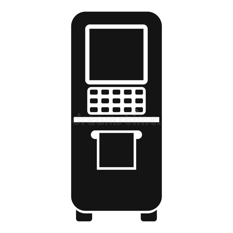 Atm Terminal Displaying Payment Screen for Making Money Transaction ...