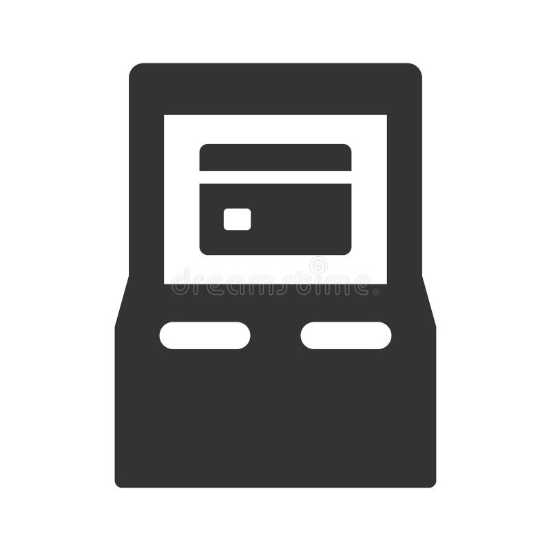 ATM terminal icon stock vector. Illustration of symbol - 331822253