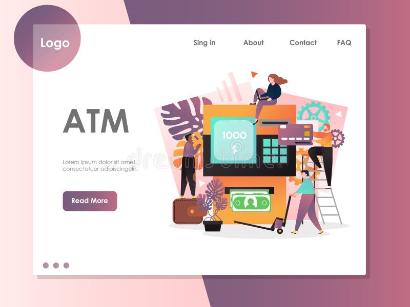 Atm Template Stock Illustrations – 5,685 Atm Template Stock ...