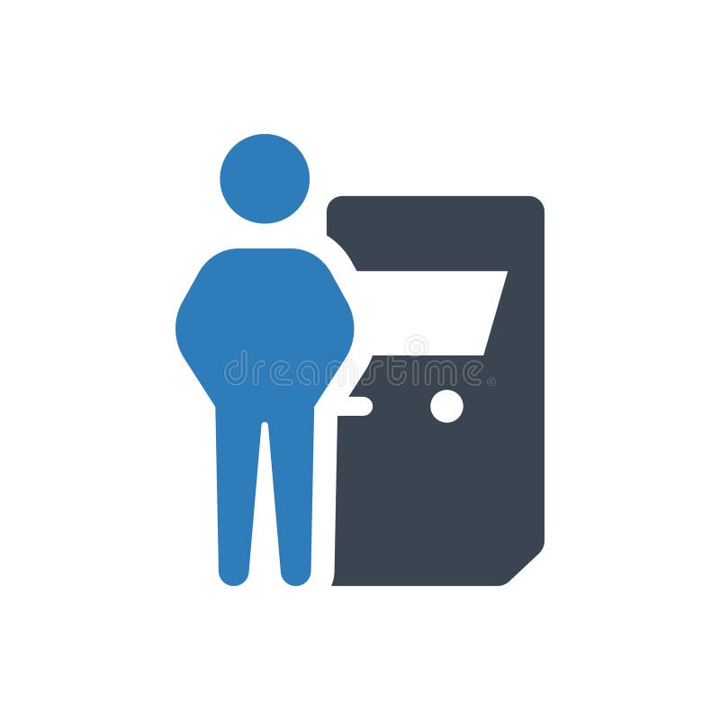 ATM withdraw icon stock vector. Illustration of withdraw - 262613132