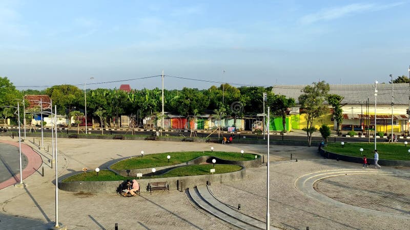 The Atmosphere of the City Park is Quite Busy with the Activities of ...