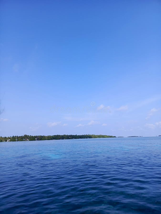 The Atmosphere on Our Island when the Weather is Good Stock Image ...