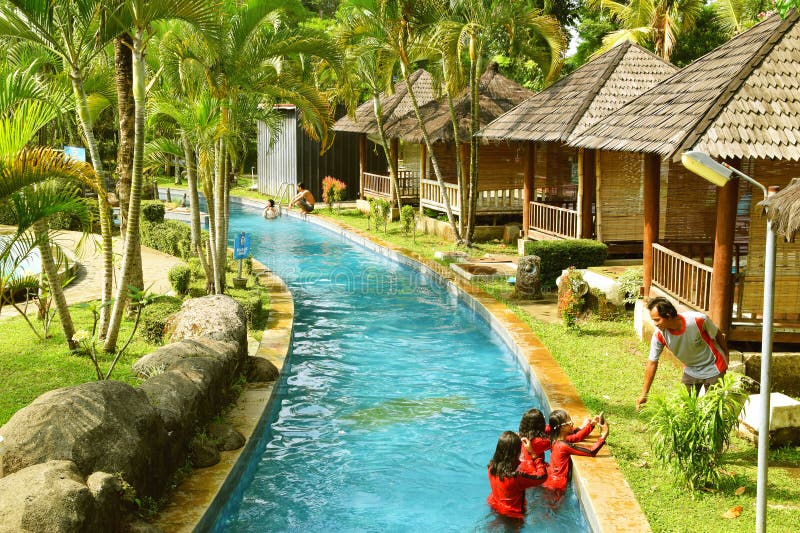 The Atmosphere of Sangkan Park Which is Water Parks in the Kuningan ...