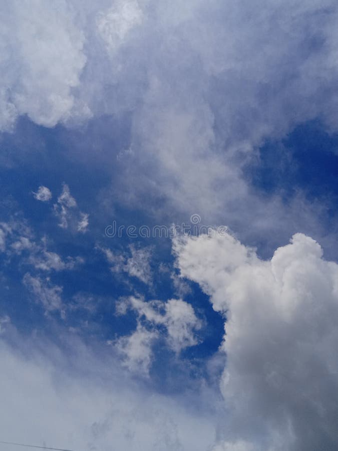 The Atmosphere of the Sky during the Day Looks Very Bright and ...