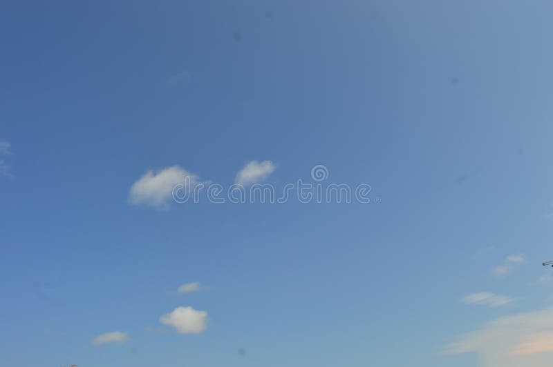 The Atmospheric Heavenly Blue Sky Cloud Stock Image - Image of sunlight ...