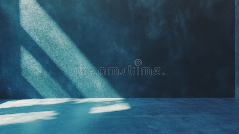 Atmospheric Inky Black Wall with Subtle Blue Undertones for Modern ...