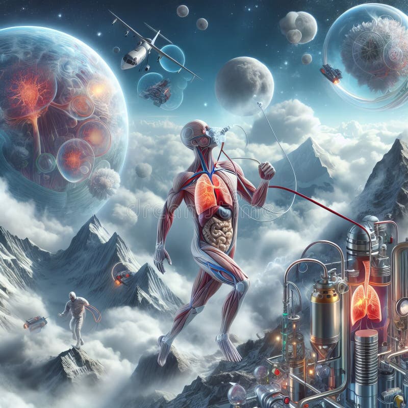 569 33. Atmospheric Pressure Effects on Physiology_ Changesin a Stock Illustration ...