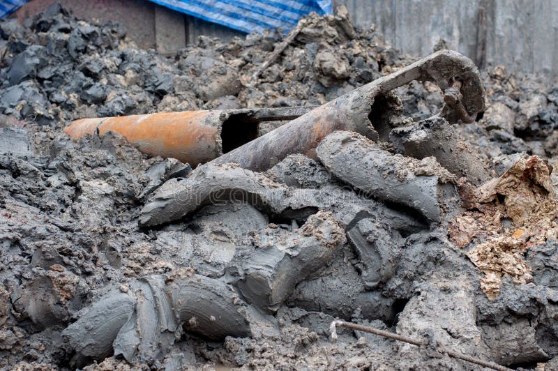 Atoleiro No Canteiro De Obras Imagem de Stock - Imagem de textura ...