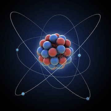 Atom stock illustration. Illustration of cartoon, atom - 13626605