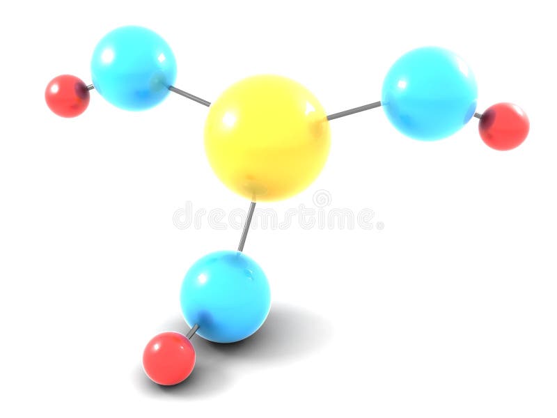 Bohr Model of Oxygen Atom with Proton, Neutron and Electron Stock ...