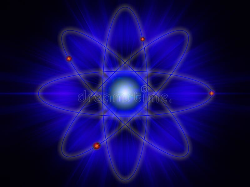 Atom stock illustration. Illustration of material, pattern - 708621