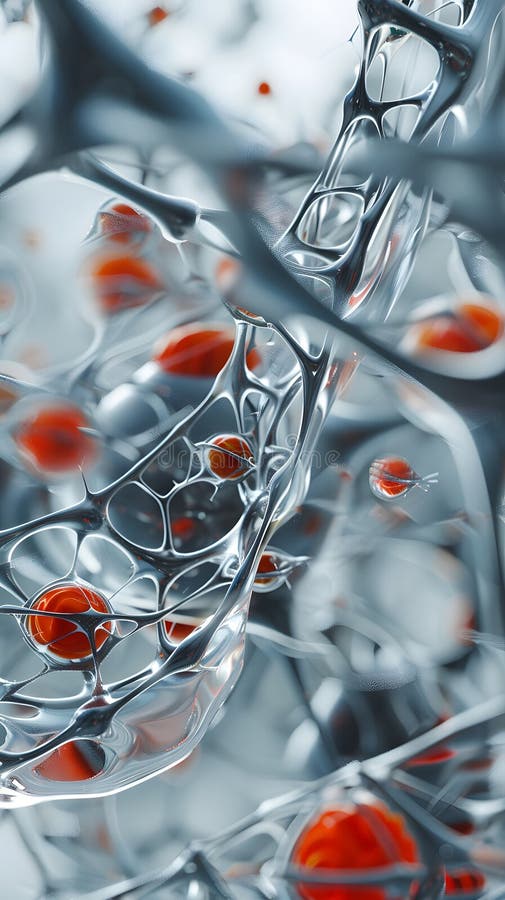 Atom Abstrac Background, Molecular Science Background Image and Atomic ...