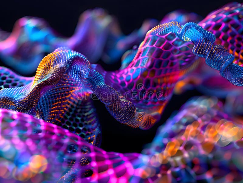 Atom Abstrac Background, Molecular Science Background Image and Atomic ...