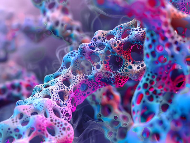 Atom Abstrac Background, Molecular Science Background Image and Atomic ...