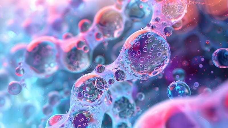 Atom Abstrac Background, Molecular Science Background Image and Atomic ...