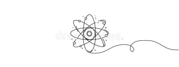 Atom As a Symbol of Science and Various Molecules Around. World Science ...