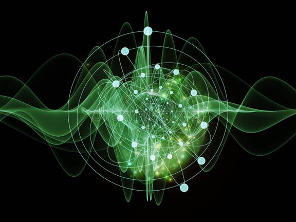 Atom stock illustration. Illustration of motion, movement - 44270274