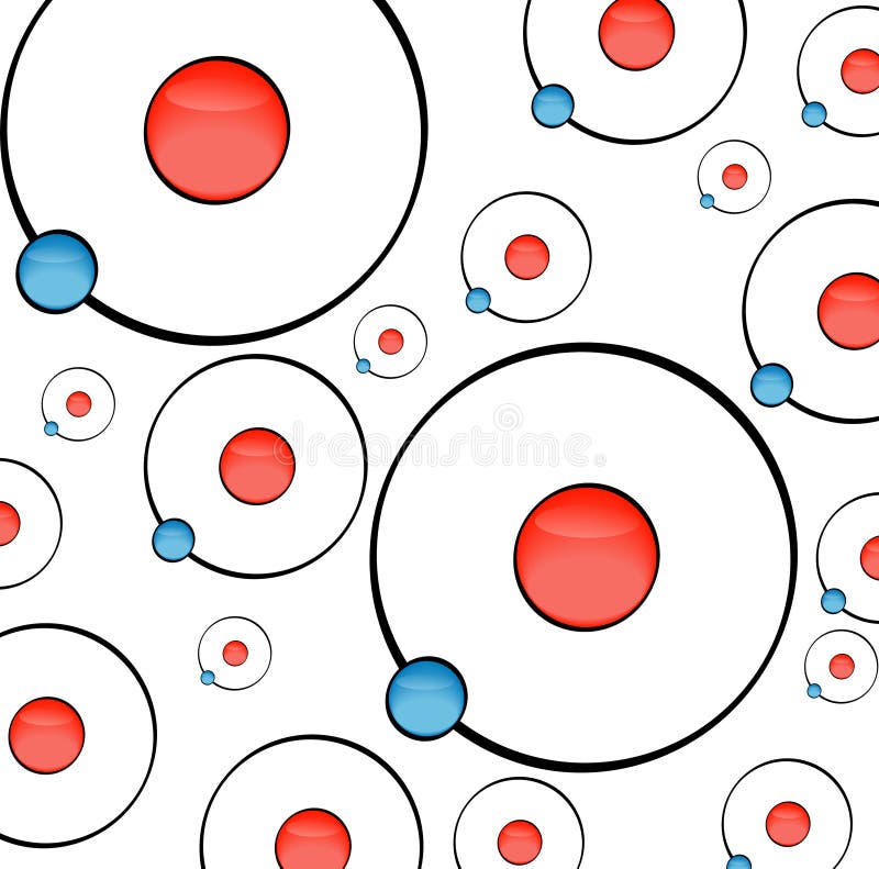 Atom background stock vector. Illustration of background - 5240332