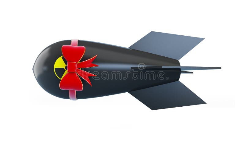 Atom bomb gift stock illustration. Illustration of birthday - 38870277