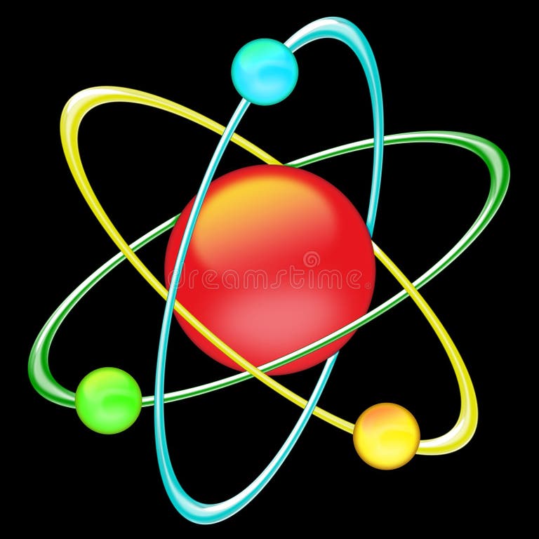 Atom Black Background Stock Illustrations – 36,503 Atom Black ...