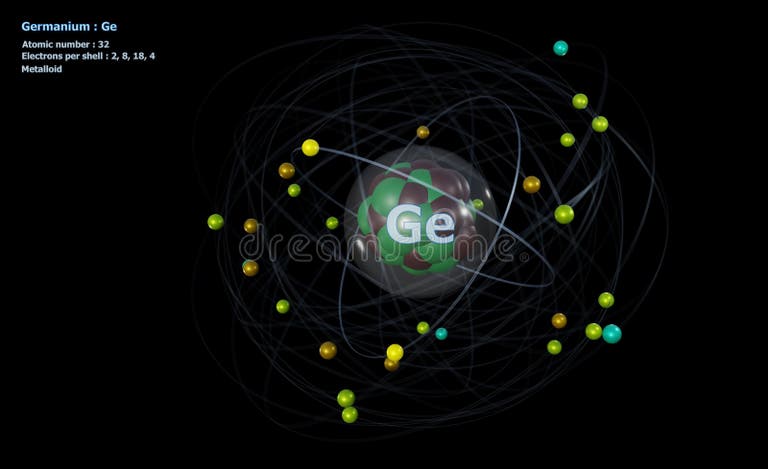 Germanium Atom Stock Illustrations – 360 Germanium Atom Stock ...
