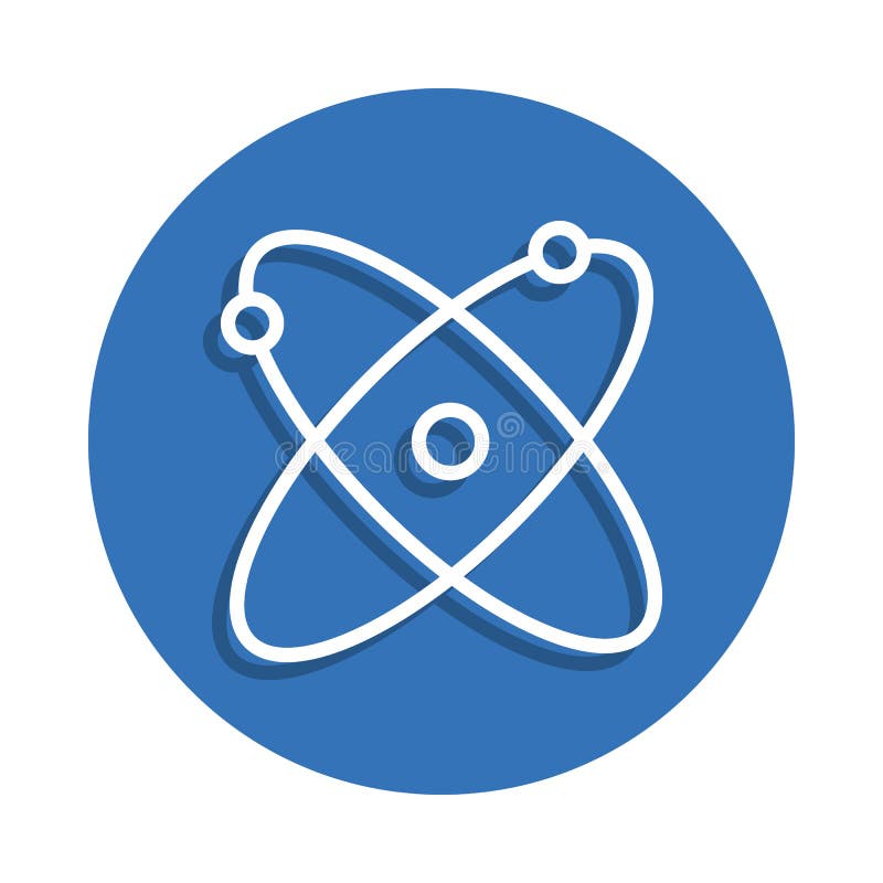 Atom Icon. Element of Education for Mobile Concept and Web Apps Icon ...