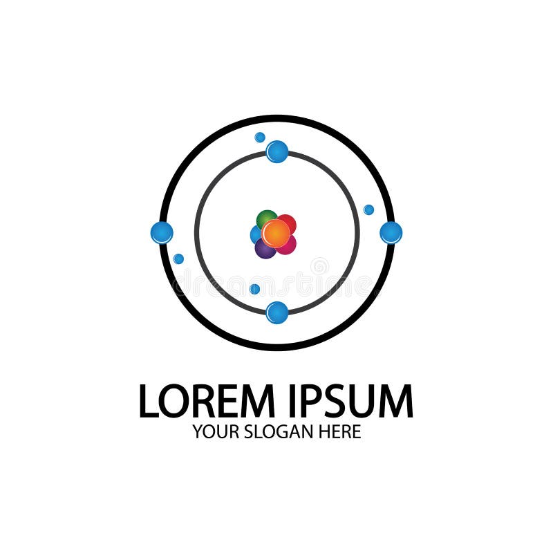 Atom Icon. Science Sign. Atom Logo. Atomic Symbol. Nuclear Icon ...