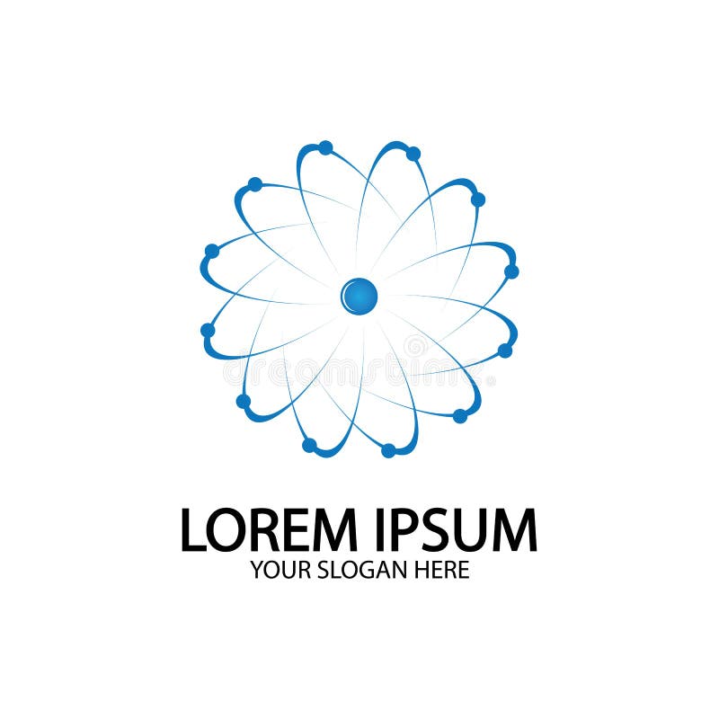 Atom Icon. Science Sign. Atom Logo. Atomic Symbol. Nuclear Icon ...