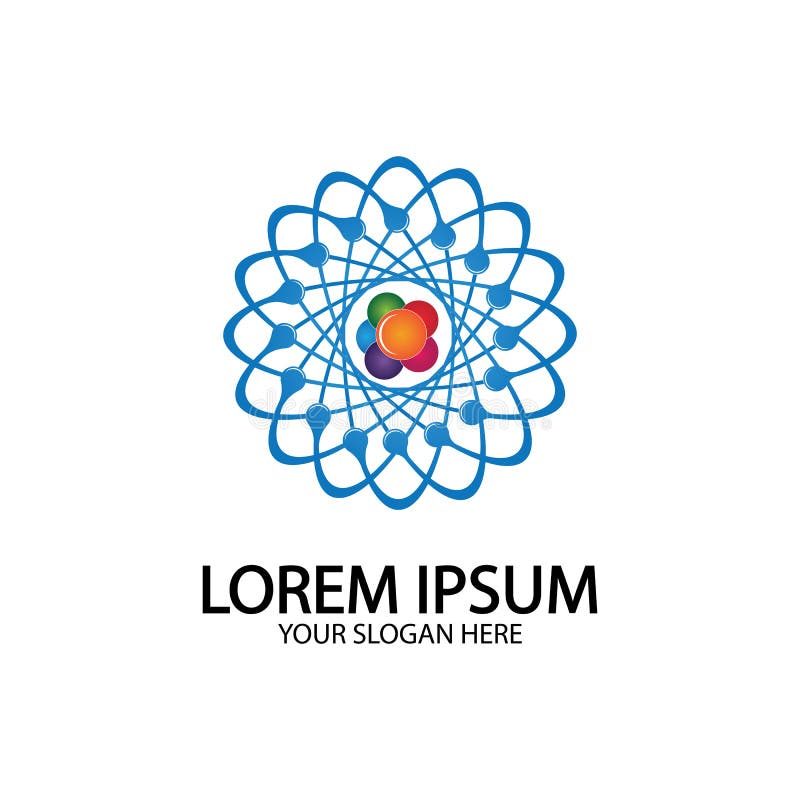 Atom Icon. Science Sign. Atom Logo. Atomic Symbol. Nuclear Icon ...