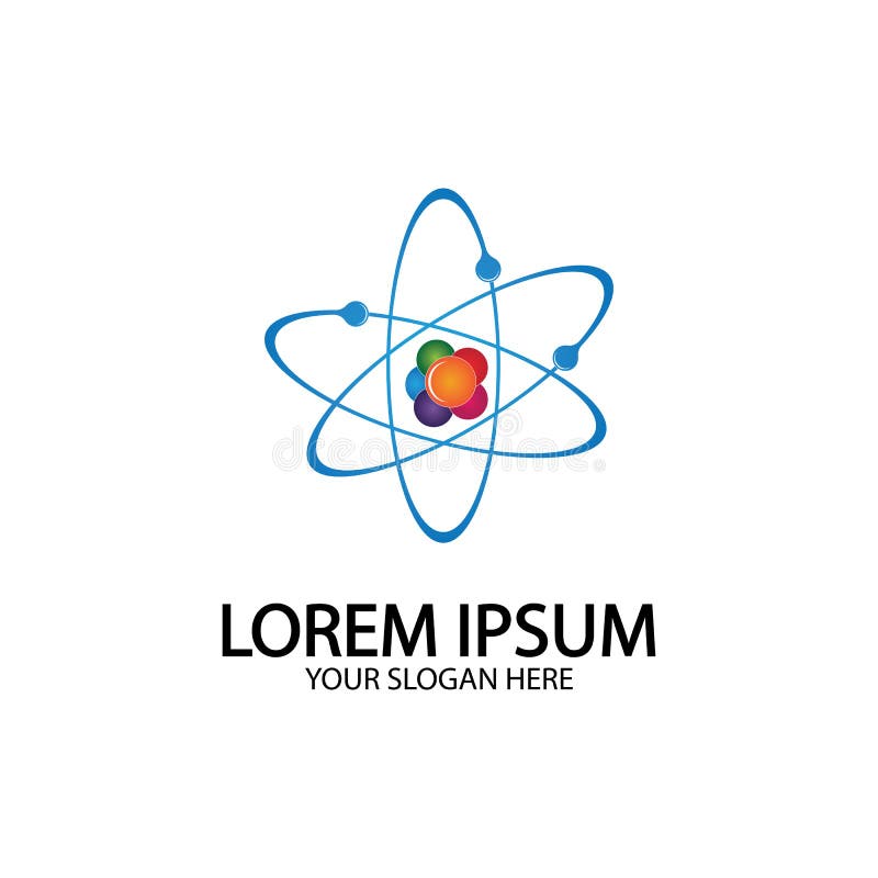 Atom Icon. Science Sign. Atom Logo. Atomic Symbol. Nuclear Icon ...