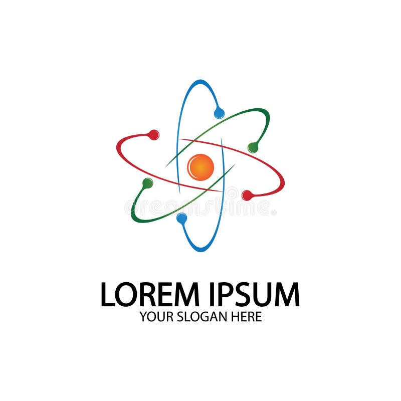 Atom Icon. Science Sign. Atom Logo. Atomic Symbol. Nuclear Icon ...