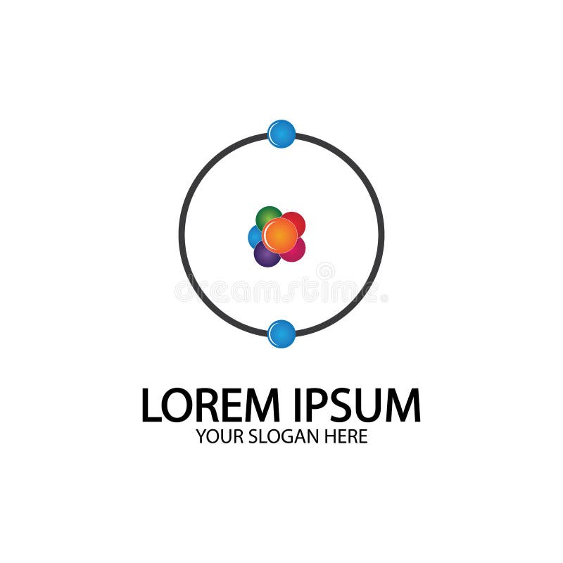 Atom Icon. Science Sign. Atom Logo. Atomic Symbol. Nuclear Icon ...