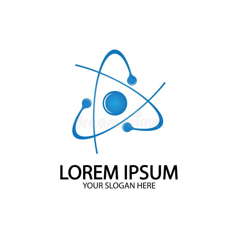 Atom Icon. Science Sign. Atom Logo. Atomic Symbol. Nuclear Icon ...