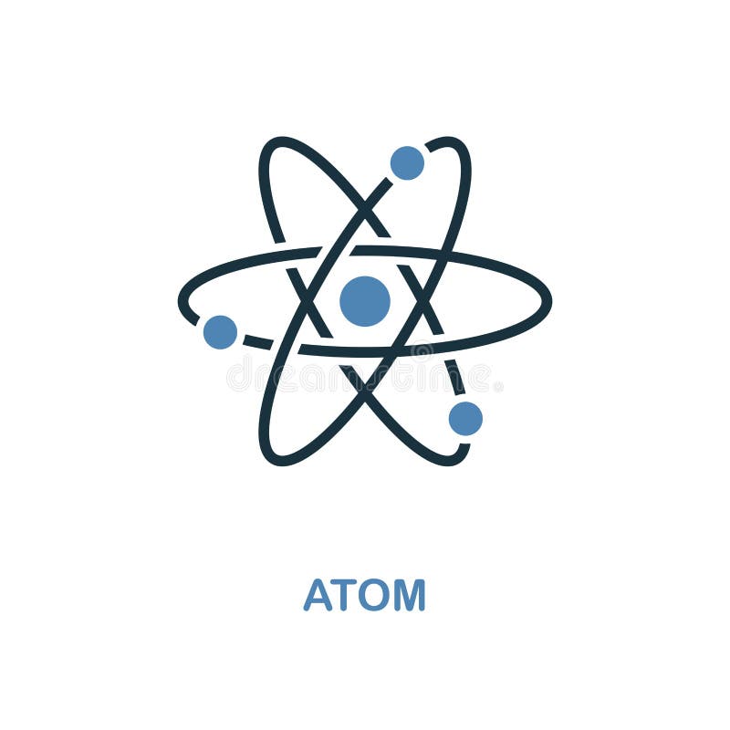 Atom Icon. Simple Element Illustration. Atom Pixel Perfect Icon Design ...